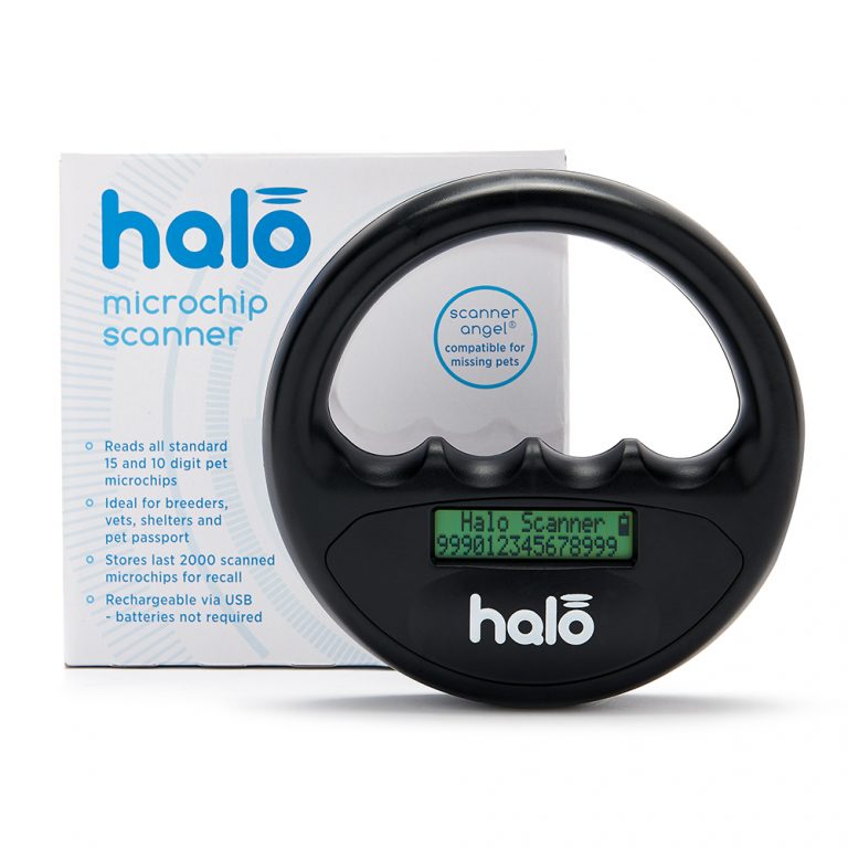 Halo Microchip Pet Scanner (includes free test chip) - Micro ID ...